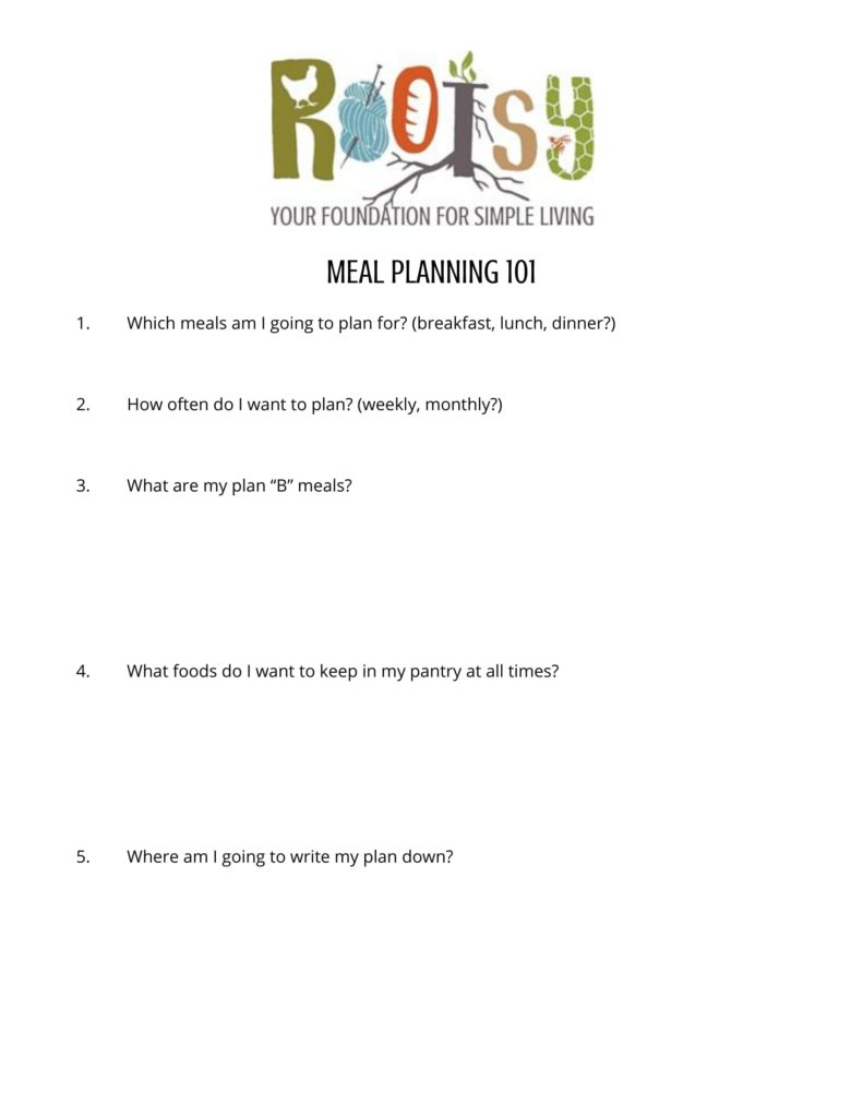 Meal-Planning-101-worksheets-1 - Rootsy Network