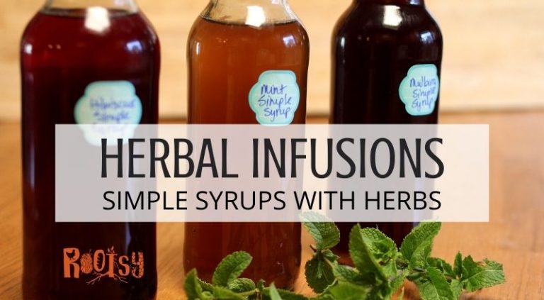 Herbal Infusions: Homemade Simple Syrups With Herbs - Rootsy Network