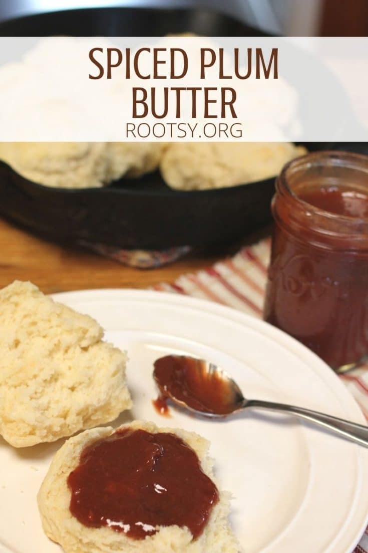 plum butter homemade - Rootsy Network