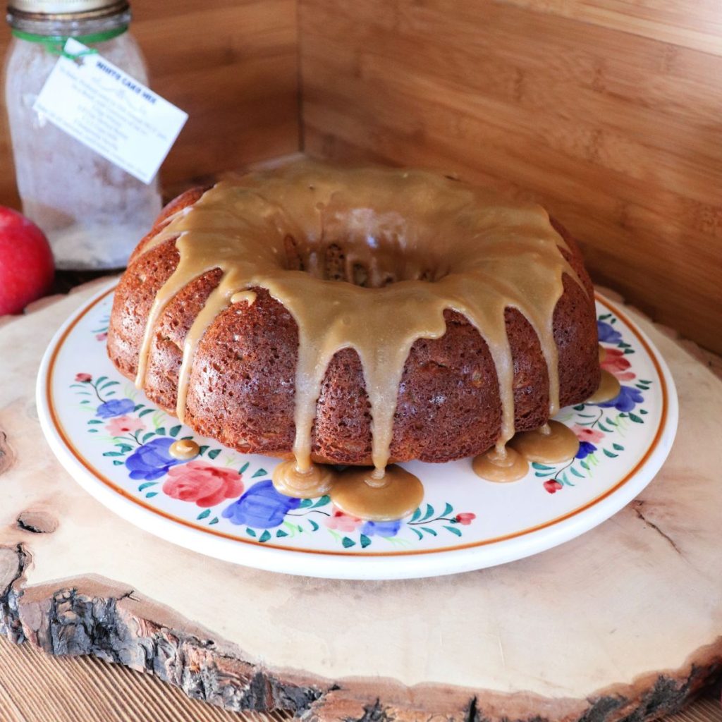 Easy Apple Cake Recipe Made with a Mix - Rootsy Network